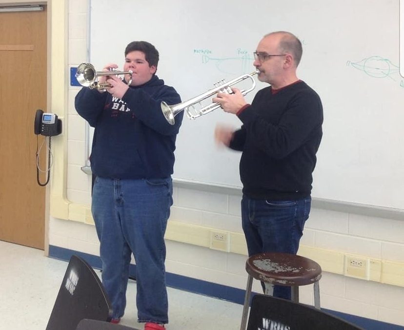 West Branch Band Gets A Special Visit – Warrior Watch